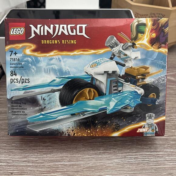 Lego | Toys | Lego Ninjago Dragons Rising Zanes Ice Motorcycle 7816 M1 ...